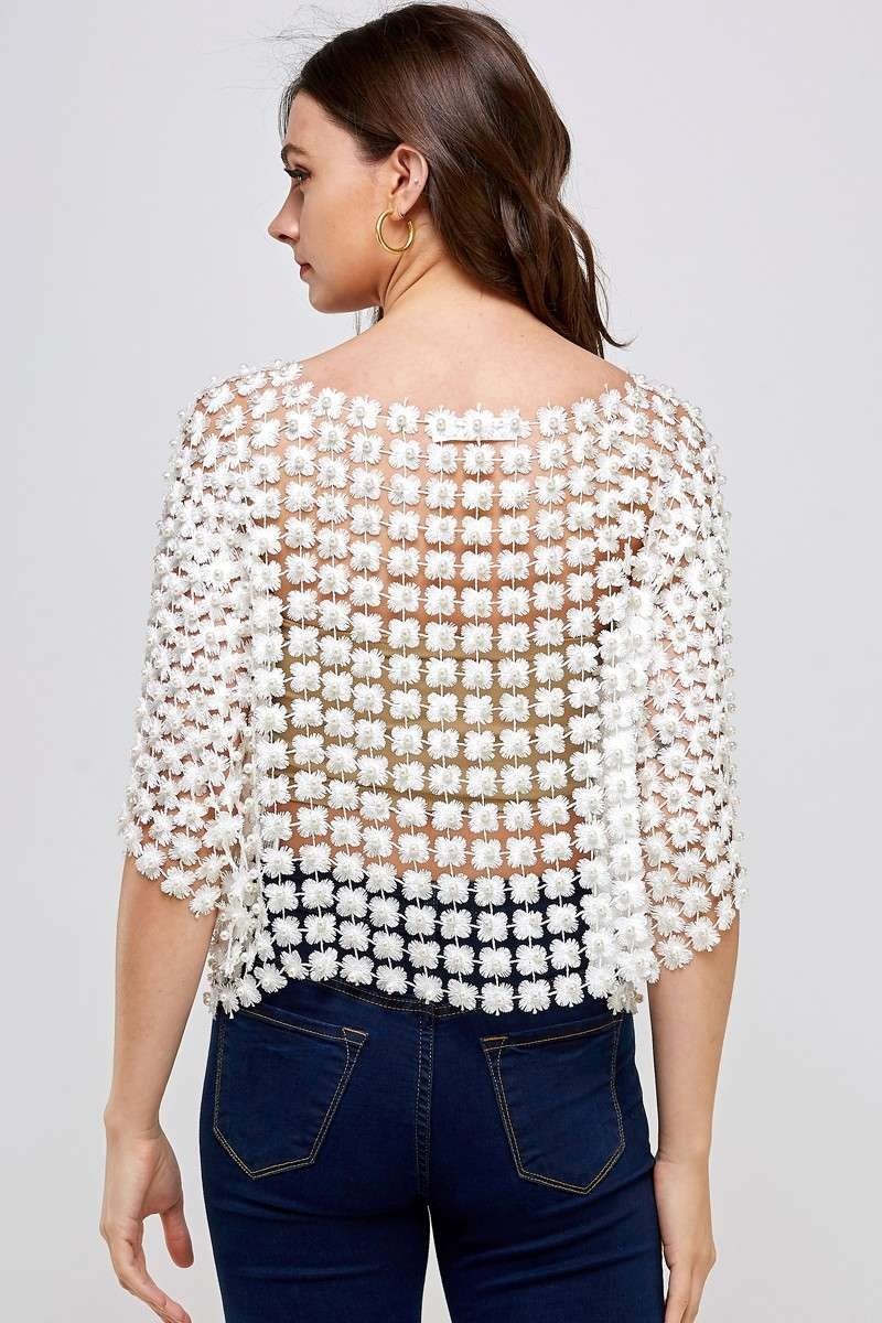 Rivir Pearl Top - Bel Air Boutique
