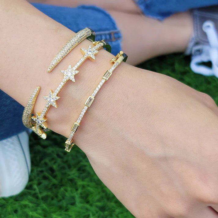 Star Bangle CZ - Bel Air Boutique